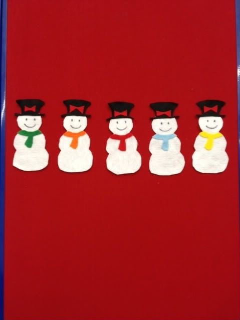 Five Little Snowmen | Tickle the Clouds