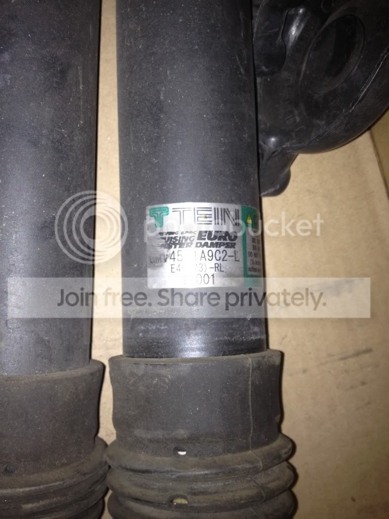 E46 Tein Euro Damper Coilovers E46 M3