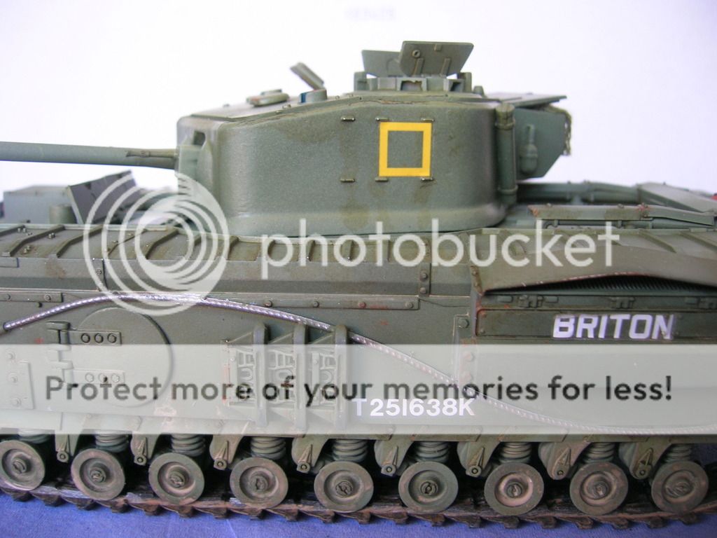 Tamiya Churchill MkVII 34th Tank Brigade 107th RAC - Ready for ...