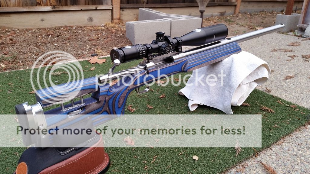 Stock en-route - another f-class rifle almost done