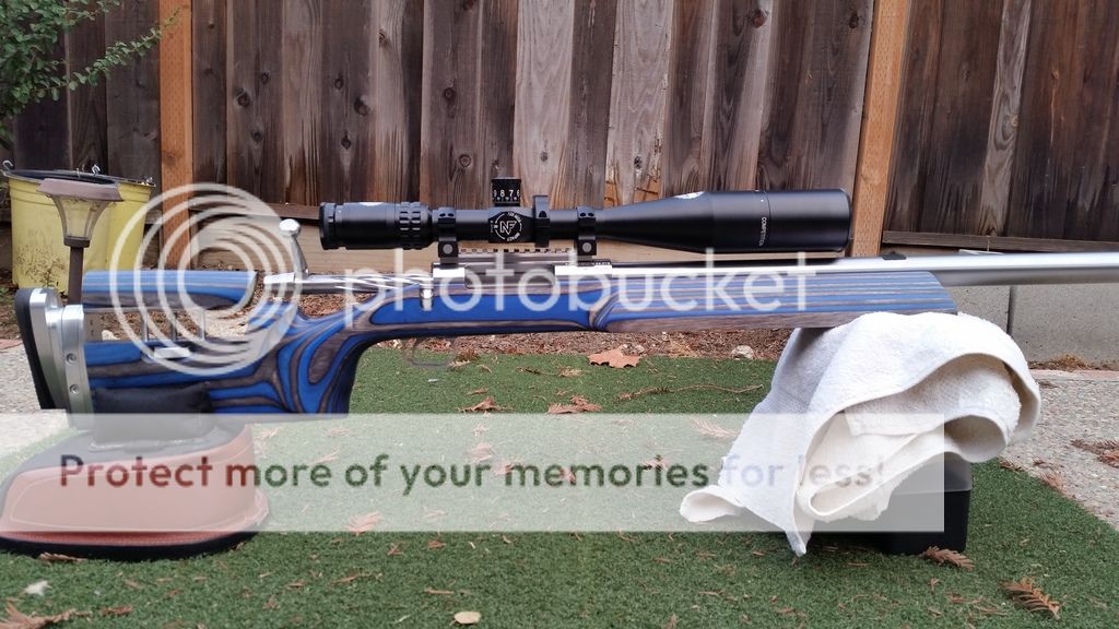 Stock en-route - another f-class rifle almost done