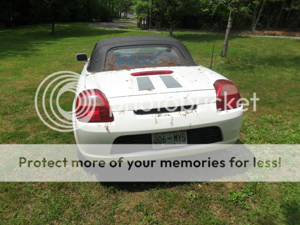 For Sale 2001 White MR2 Spyder Rolling Chassis $3000 | MR2 SpyderChat