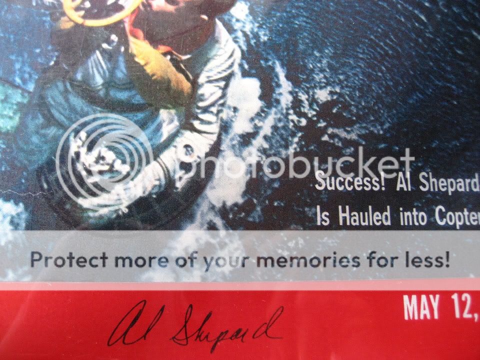 Your opinion on these Mercury signatures - collectSPACE: Messages